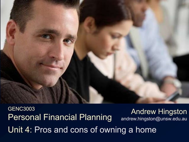 Unit 4a Pros and Cons of Owning a Home | PPT