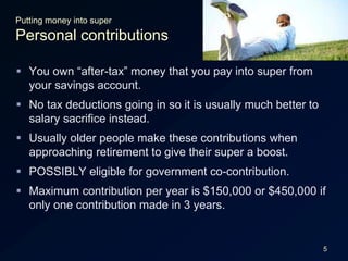 Unit 7e Putting money into superannuation | PPTX | Government Support ...
