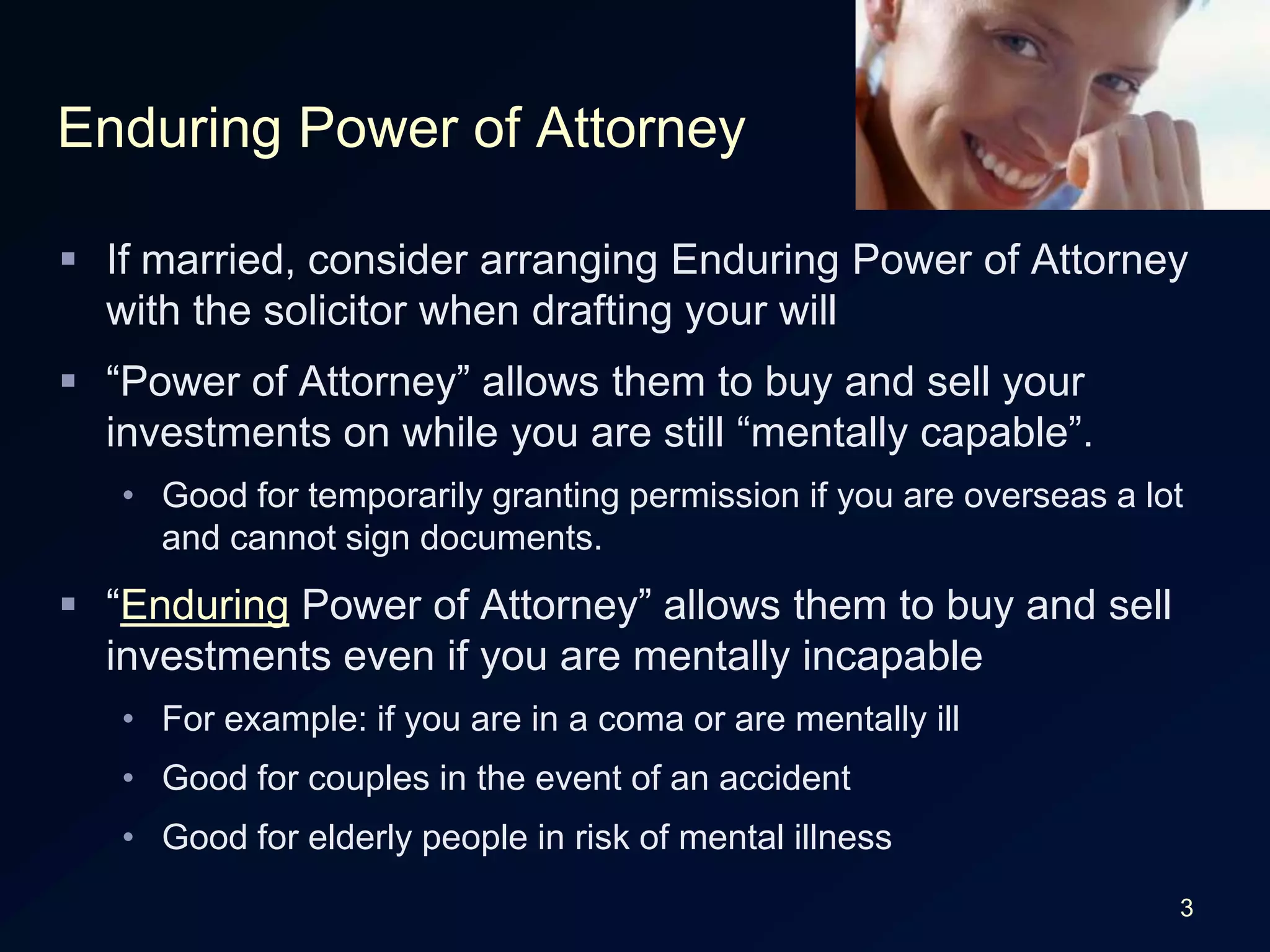 Unit 19e Enduring power of attorney | PPT