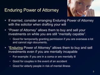 Unit 19e Enduring power of attorney | PPTX