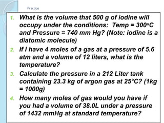 General Chemistry_Ideal Gas Law using PV=nRT.pptx