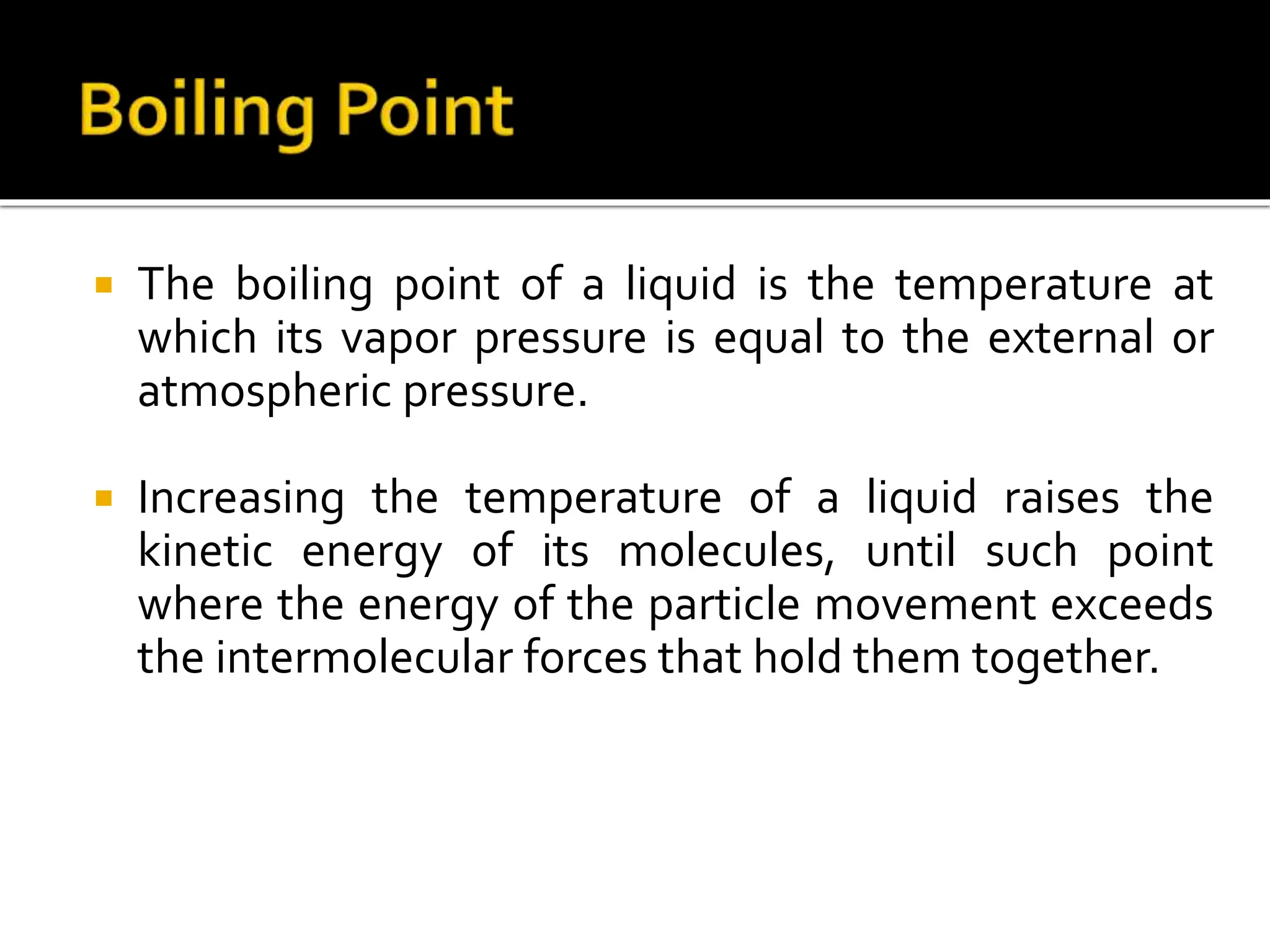 General Chemistry II] Intermolecular Forces | PPTX