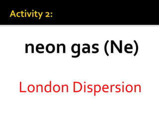 General Chemistry II] Intermolecular Forces | PPTX