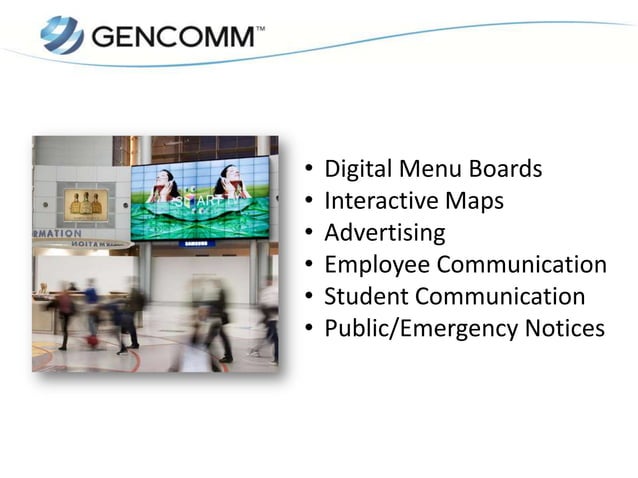 GENCOMM Lunch and Learn Presentation | PPTX