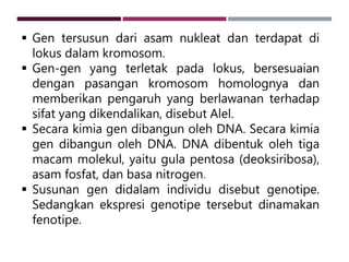 Gen dan Asam Nukleat | PPTX