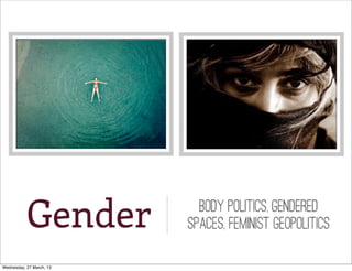 Gender | PDF