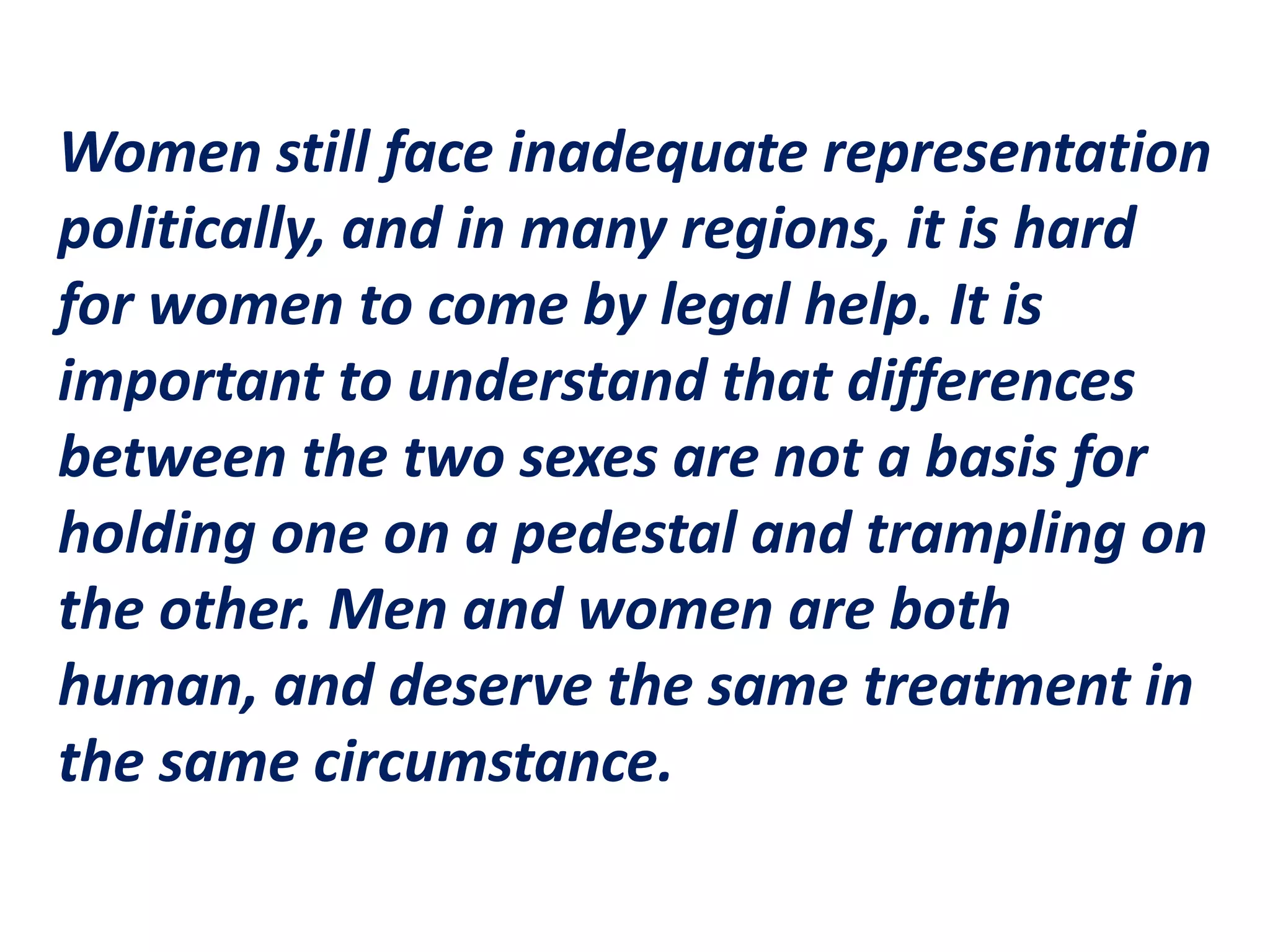Gender : Equity vs Equality | PPTX