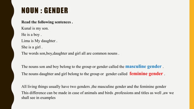 Gender | PPT