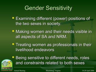Introduction to gender development and awareness | PPT