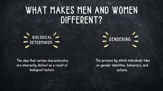 Gender and its definition and classification | PDF
