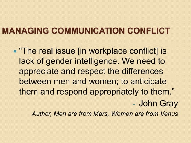 Gender-based communication | PPTX