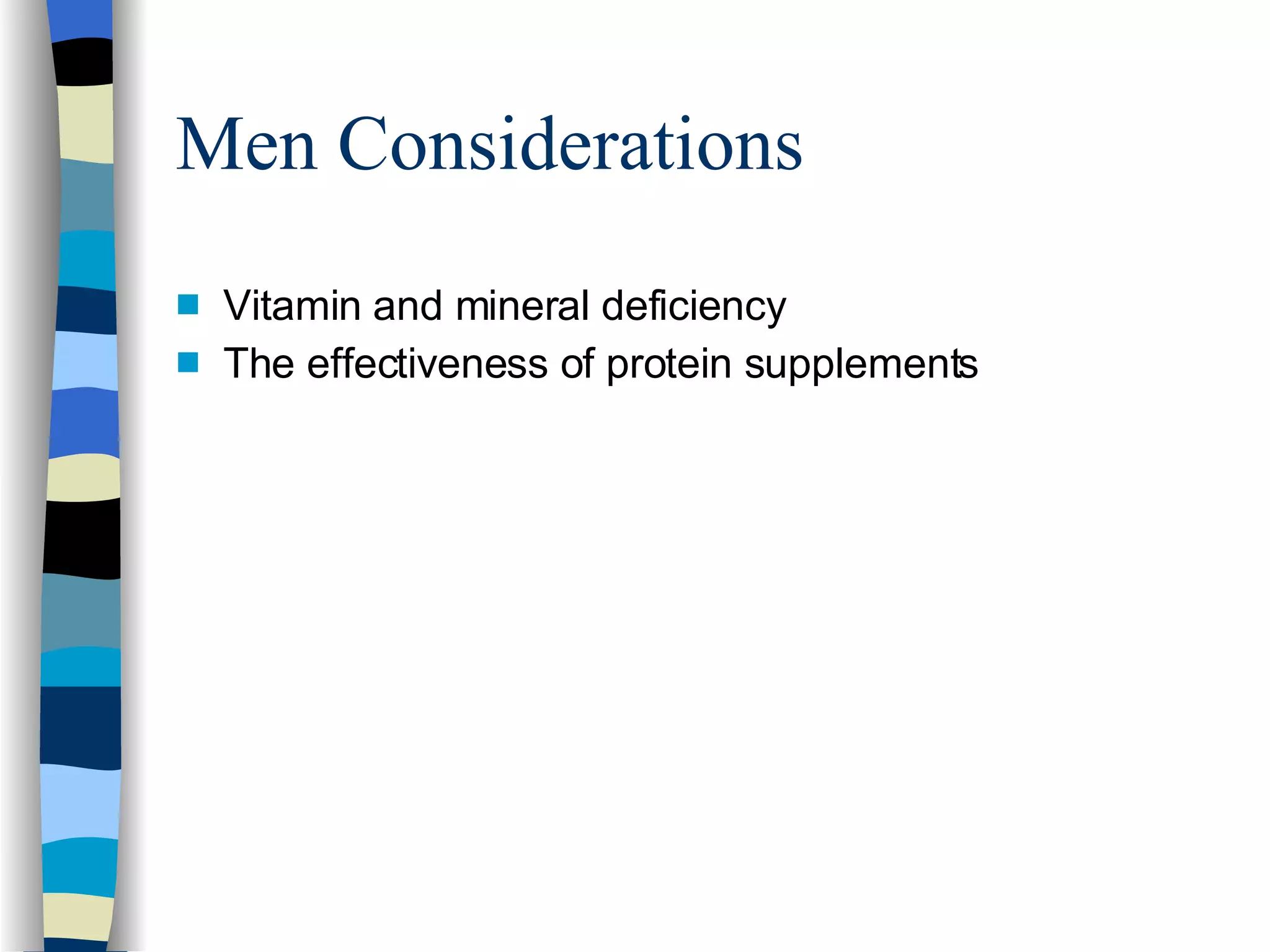 Gender Considerations | PPT | Men\'s Health | Healthy Living