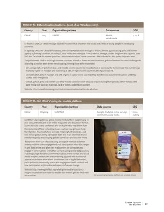 Gender Equality and Big Data. Making Gender Data Visible | PDF