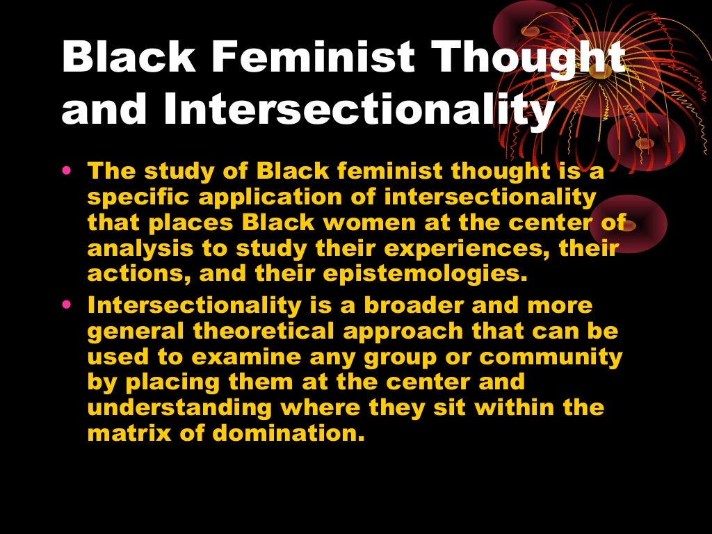 Gender intersectionality collins