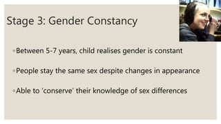 Gender kohlberg | PPTX