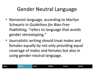 Gender-neutral Language | PPT