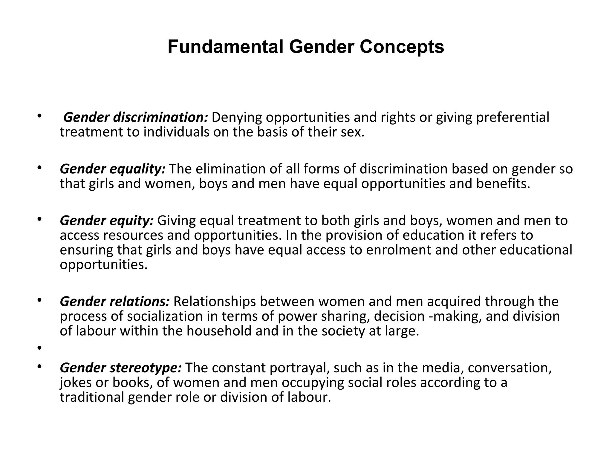 Gender Responsive Pedagogy ( G R P) | PPT