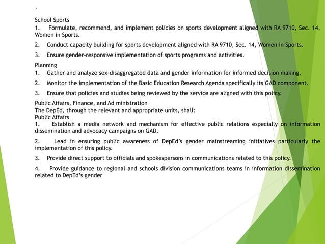 GENDER-RESPONSIVE BASIC EDUCATION POLICY.ppt | Parenting | Family and ...