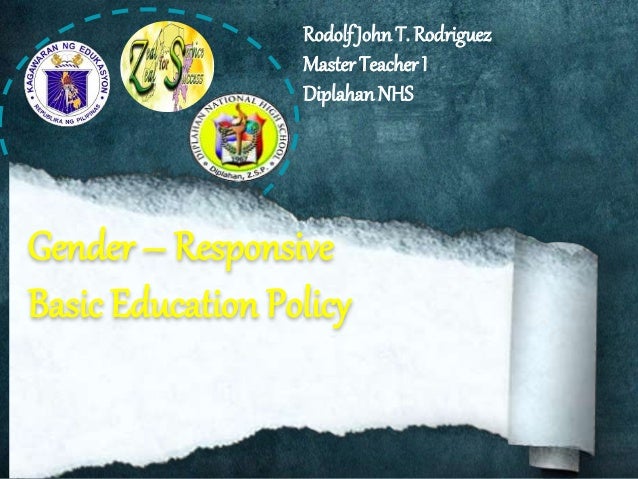 Gender Responsive Education