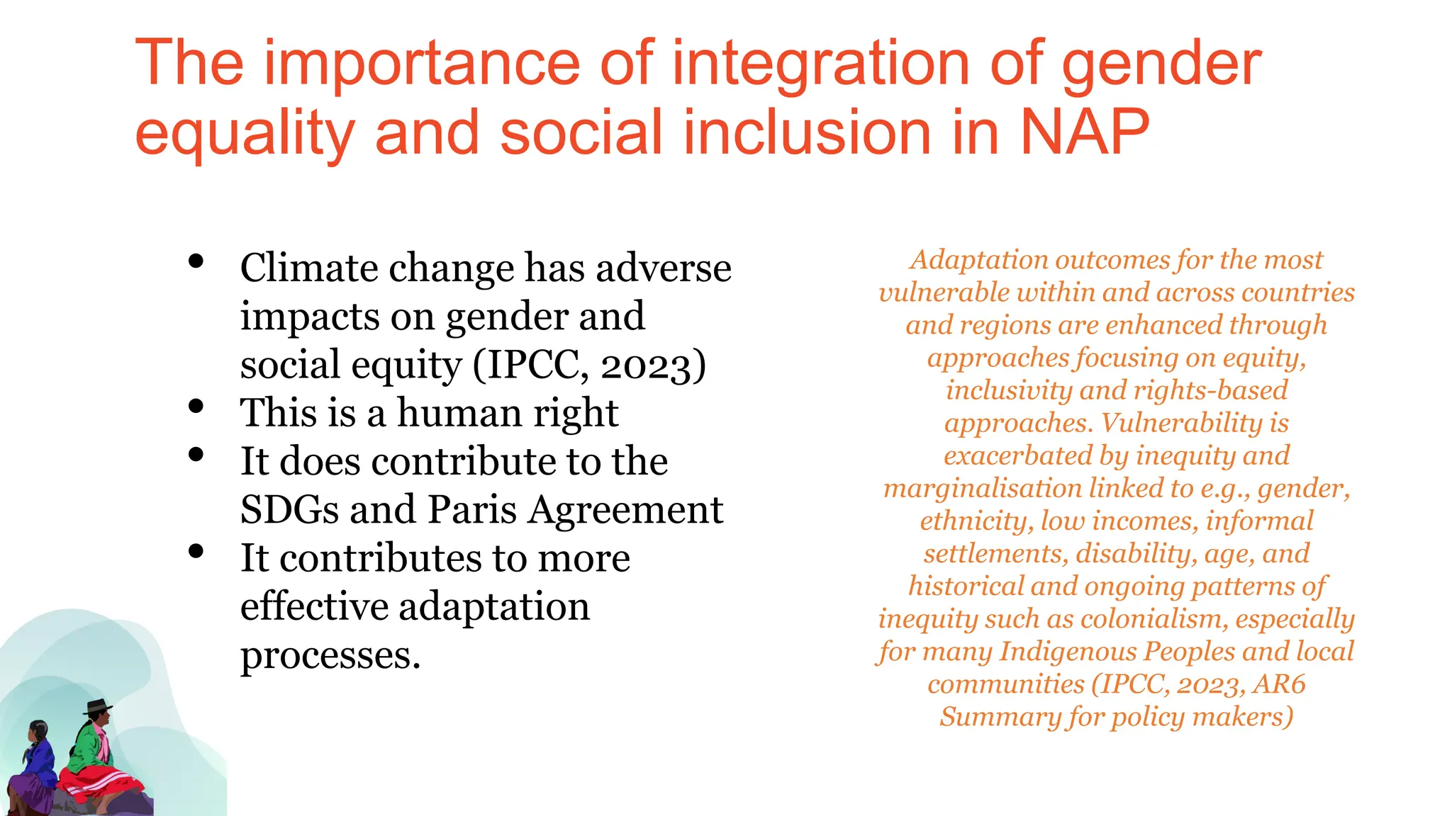 Gender-Responsiveness and Social Inclusion (GESI) at the Subnational Level to Strengthen NAP ...