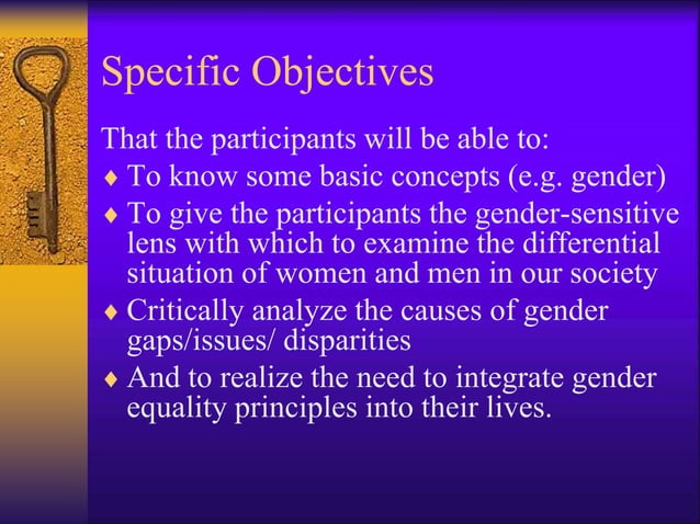 Gender--Sensitivity--Session--DepEdu.ppt | Debated Sensitive Social ...