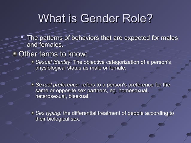 Gender and Sex | PPT