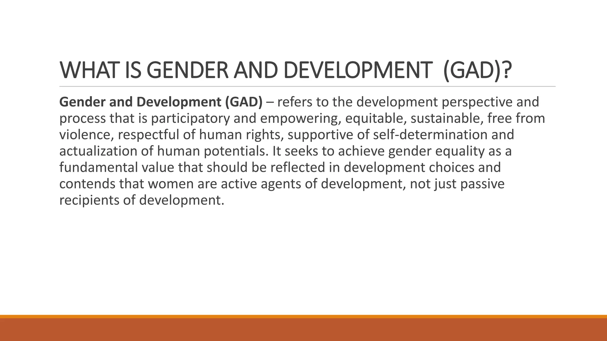 SOGIE BILL AND GAD | PPTX