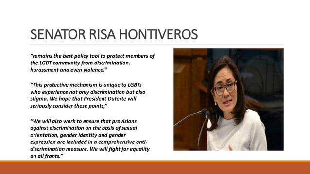 SOGIE BILL AND GAD | PPTX