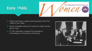 Gender women in the workplace | PPT