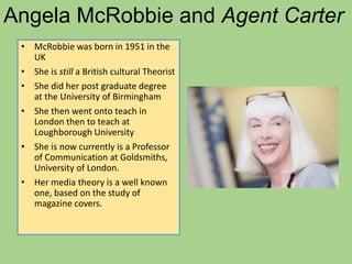 McRobbie theory applied to Agent Carter | PPT