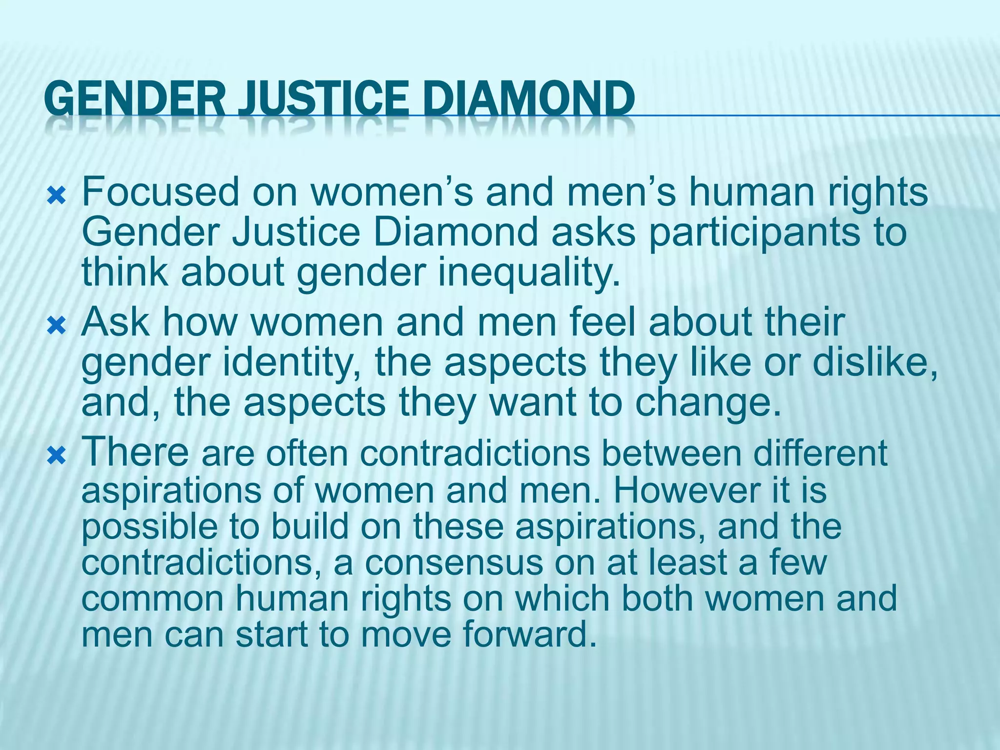 Gender Action Learning System | PPTX