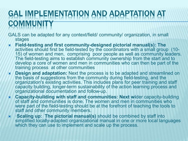 Gender Action Learning System | PPTX | Family and Relationships