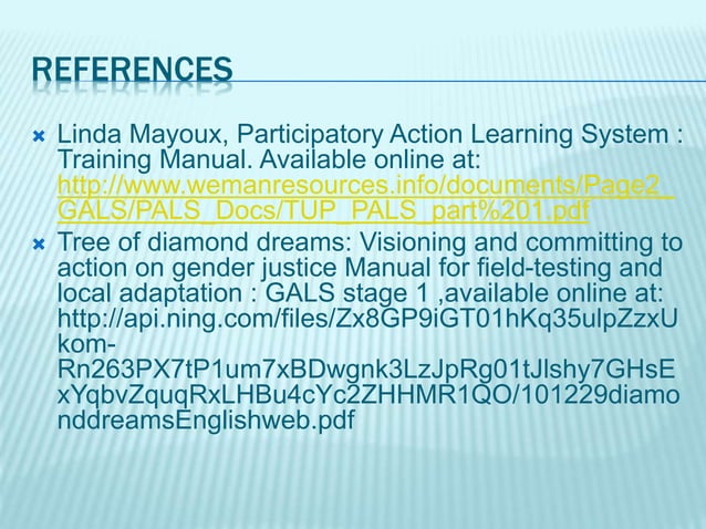 Gender Action Learning System | PPTX | Family and Relationships