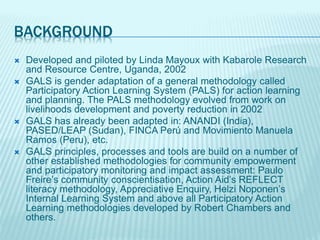 Gender Action Learning System | PPTX