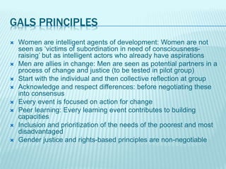 Gender Action Learning System | PPTX