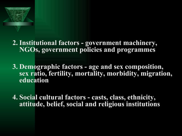 Gender Analysis Framework & Planning (B.R. Siwal) | PPT