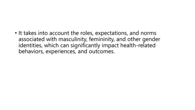 GENDER ANALYSIS IN - HEALTH.pptx