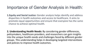 GENDER ANALYSIS IN - HEALTH.pptx