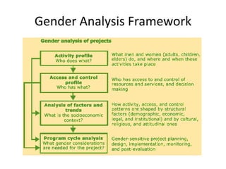 Introduction to Gender Analytical Tools in the agricultural sector and ...
