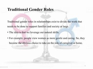 gender and behavior in psychology behavior pptx | PPTX