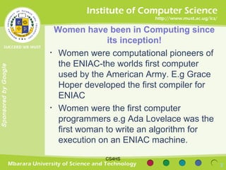 Gender and computing | PPT