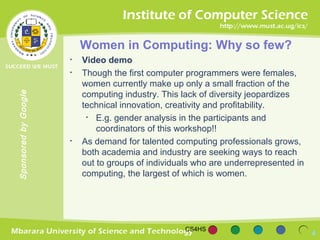 Gender and computing | PPT