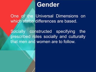Gender and concept | PPT
