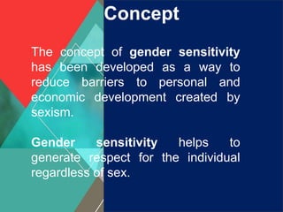 Gender and concept | PPT