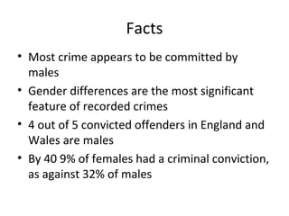 Gender and crime draft | PPT