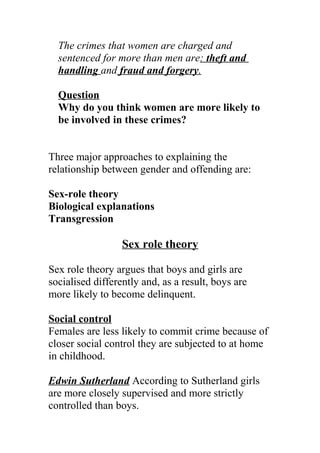Gender & Crime Booklet | DOC