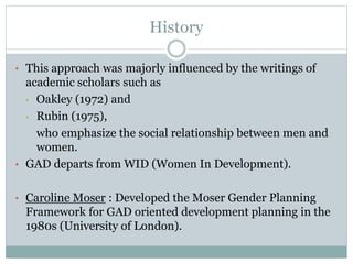 Gender and development | PPTX