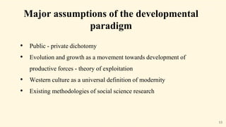 Gender and development | PPT