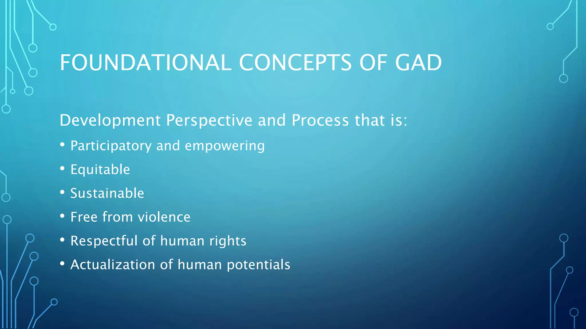 Gender and development | PPT