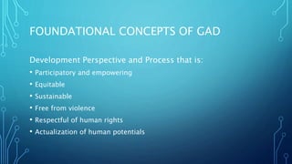 Gender and development | PPT